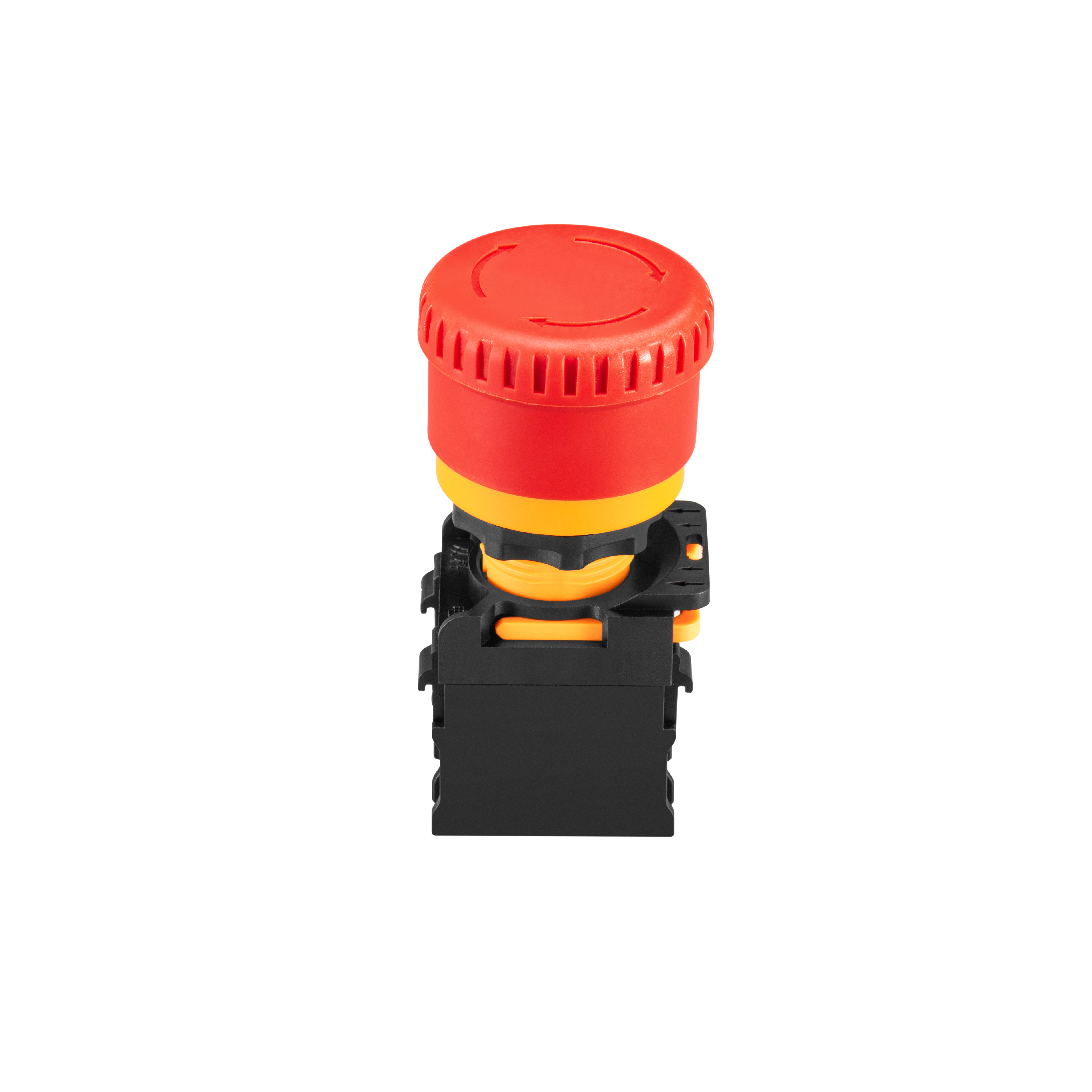 emergency stop switch 1NO1NC 10A electronic Rest-resetting plastic push ...